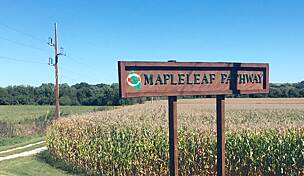 Wabash Trace Nature Trail Map - Iowa West Foundation Trailhead Park at ...