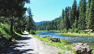 Truckee River Legacy Trail Map - Truckee River Regional Park (Truckee ...